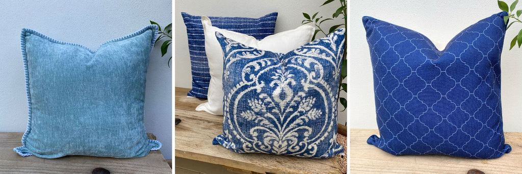 Blue Cushions Australia | Free Shipping | Revived Artisan
