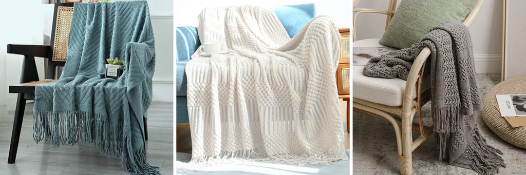 Faux Cashmere Throw Blankets Australia | Free Postage