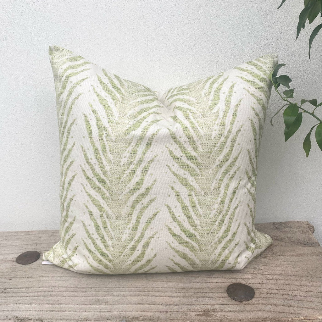 Decorative Pillow - Palm Tree Cushion - Cotton - Green - 50x50cm ...